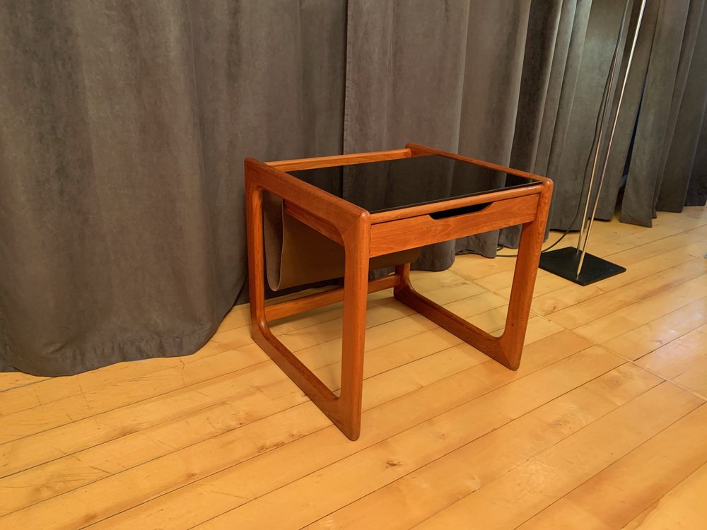 Vintage Danish Newspaper Table from Salin Nyborg, 1960s for sale at Pamono