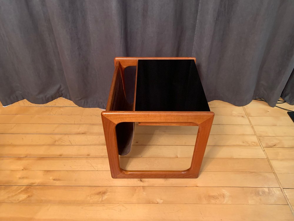 Vintage Danish Newspaper Table from Salin Nyborg, 1960s for sale at Pamono