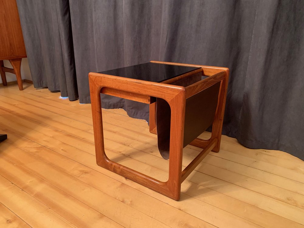 Vintage Danish Newspaper Table from Salin Nyborg, 1960s for sale at Pamono