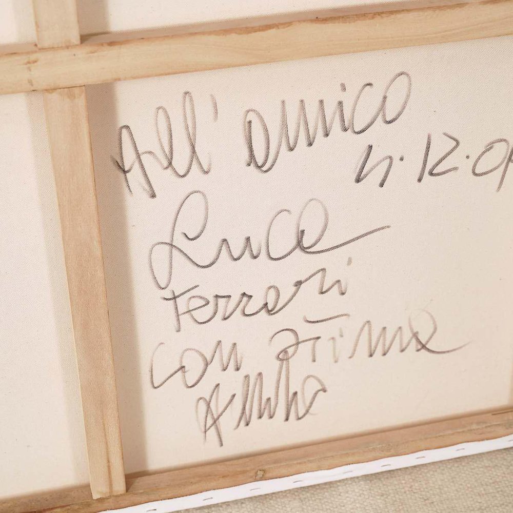 Alfredo Pini, Train, Painting for sale at Pamono