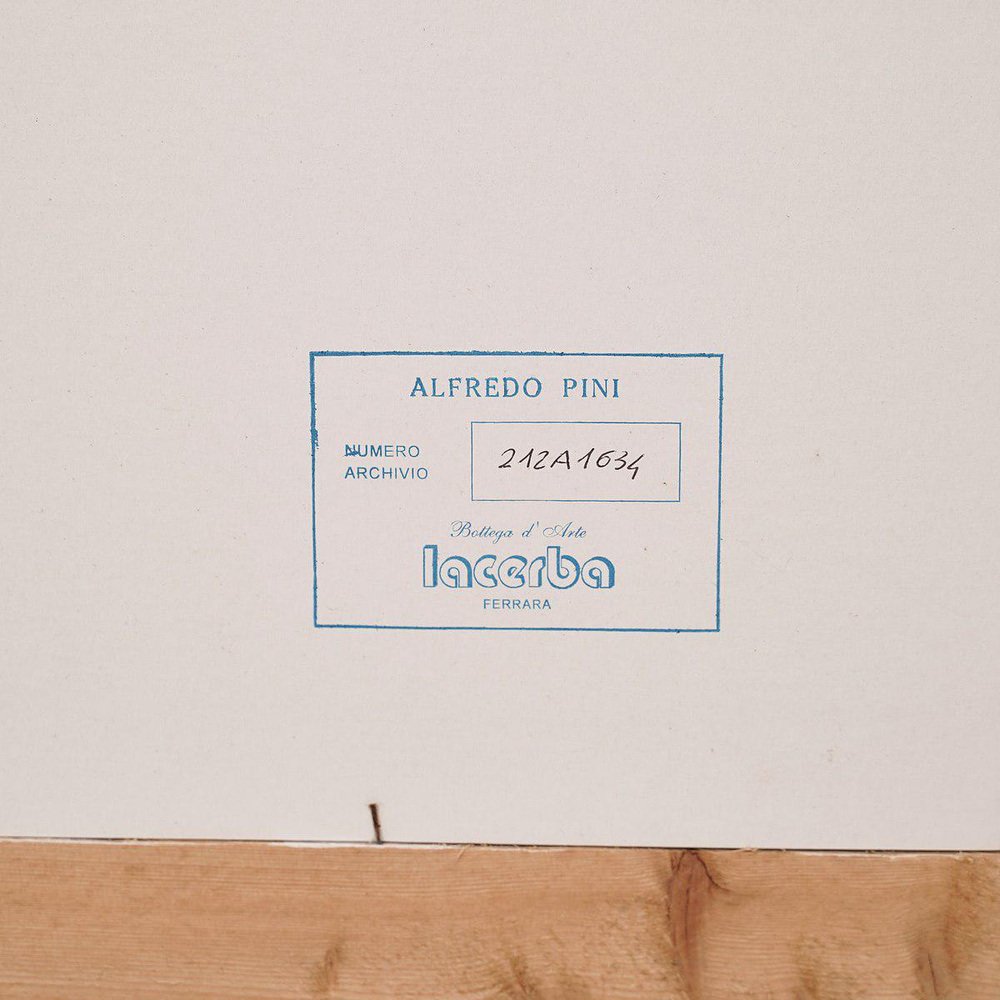 Alfredo Pini, Figurative Composition, Painting for sale at Pamono