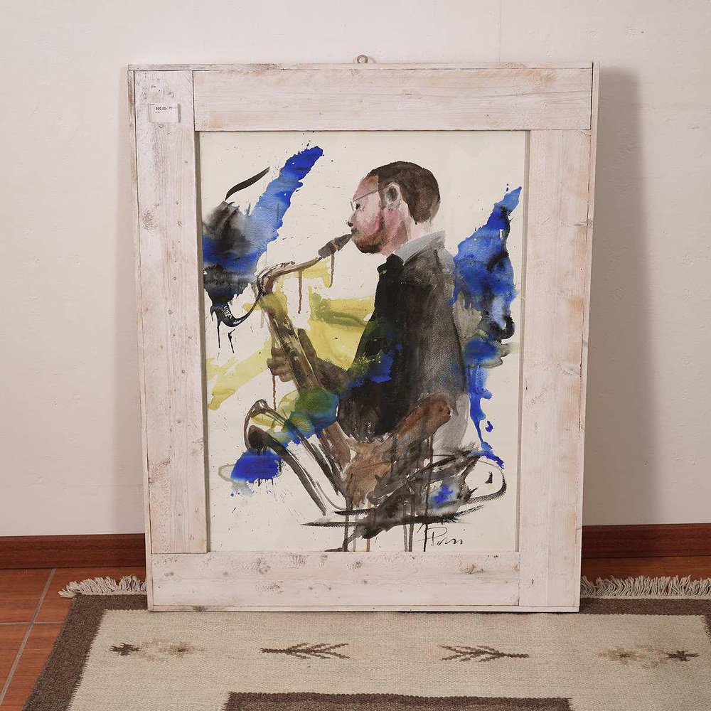 Alfredo Pini, Figurative Composition, Painting for sale at Pamono