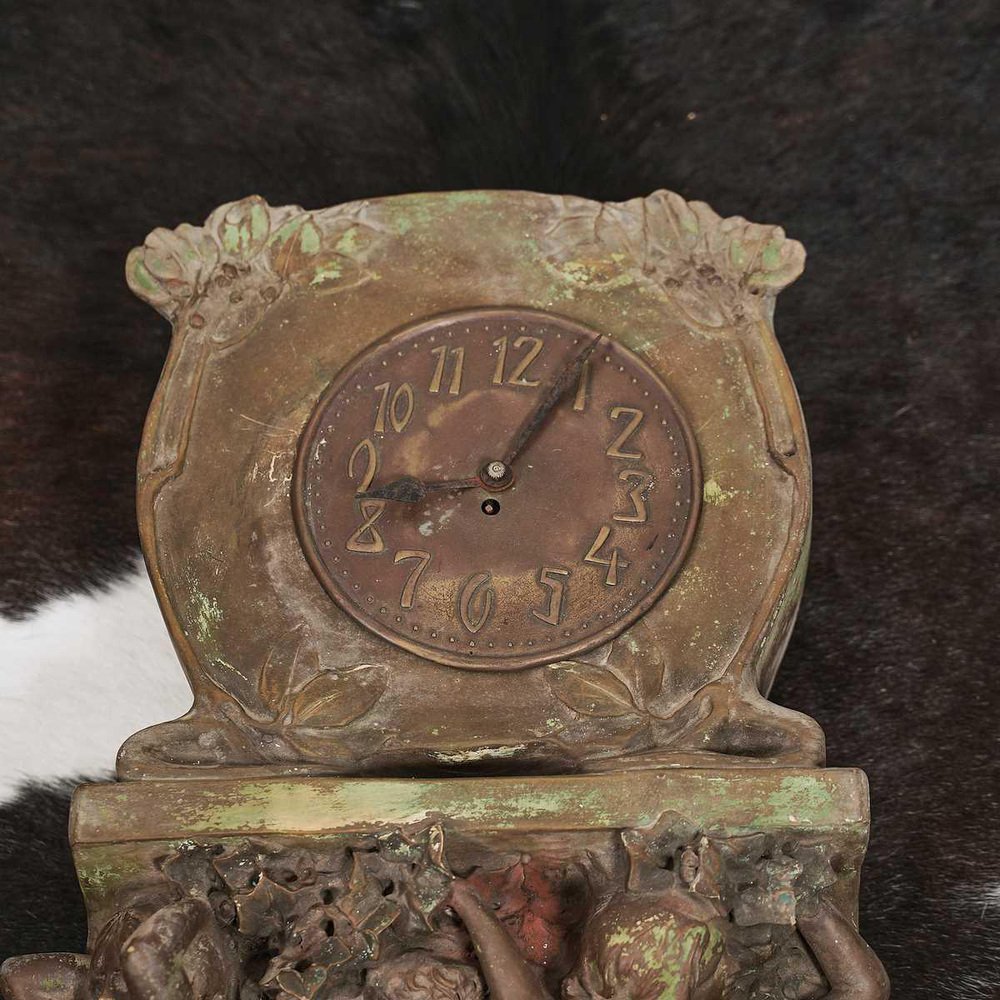 Liberty Clock in Terracotta for sale at Pamono