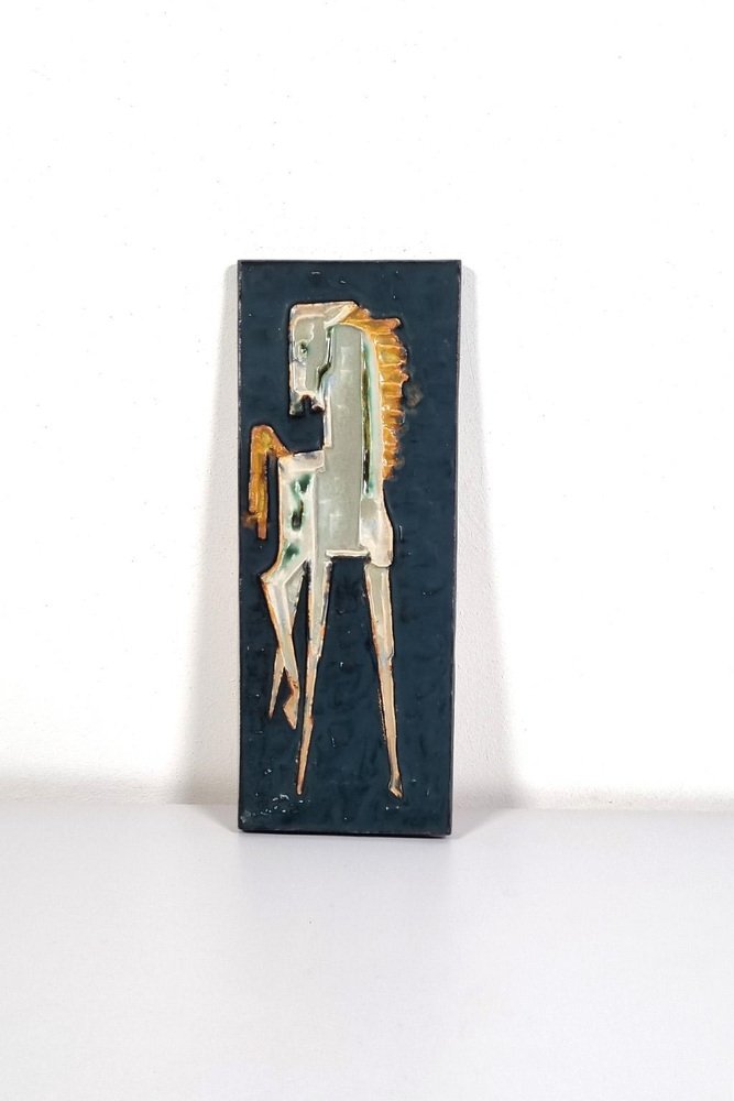 Horse Wall Sculpture by Helmut Friedrich Schäffenacker for sale at Pamono