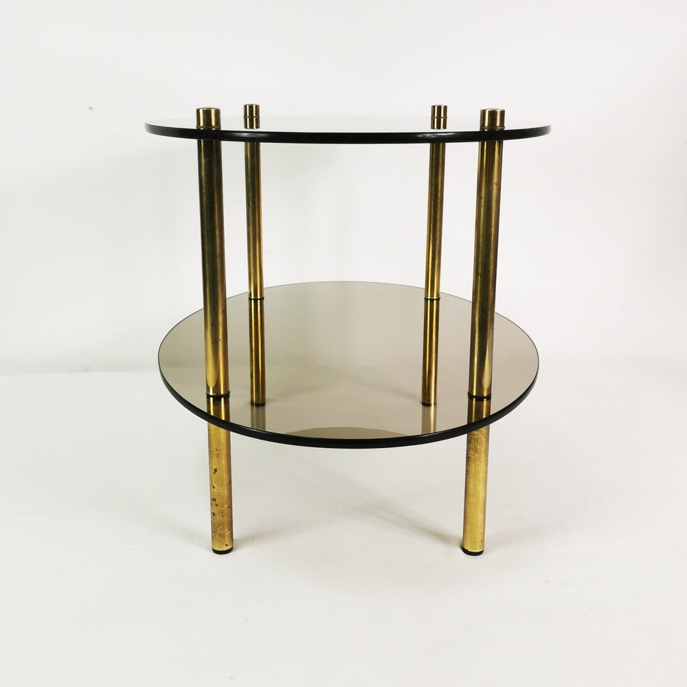 Minimalist Oval Side Table, Germany, 1960s for sale at Pamono