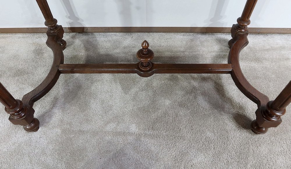 Small Oak Office Table, 1920 for sale at Pamono