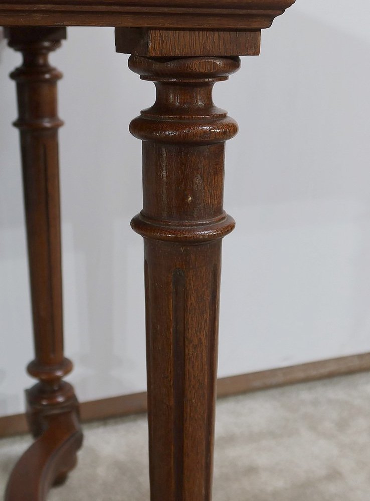 Small Oak Office Table, 1920 for sale at Pamono