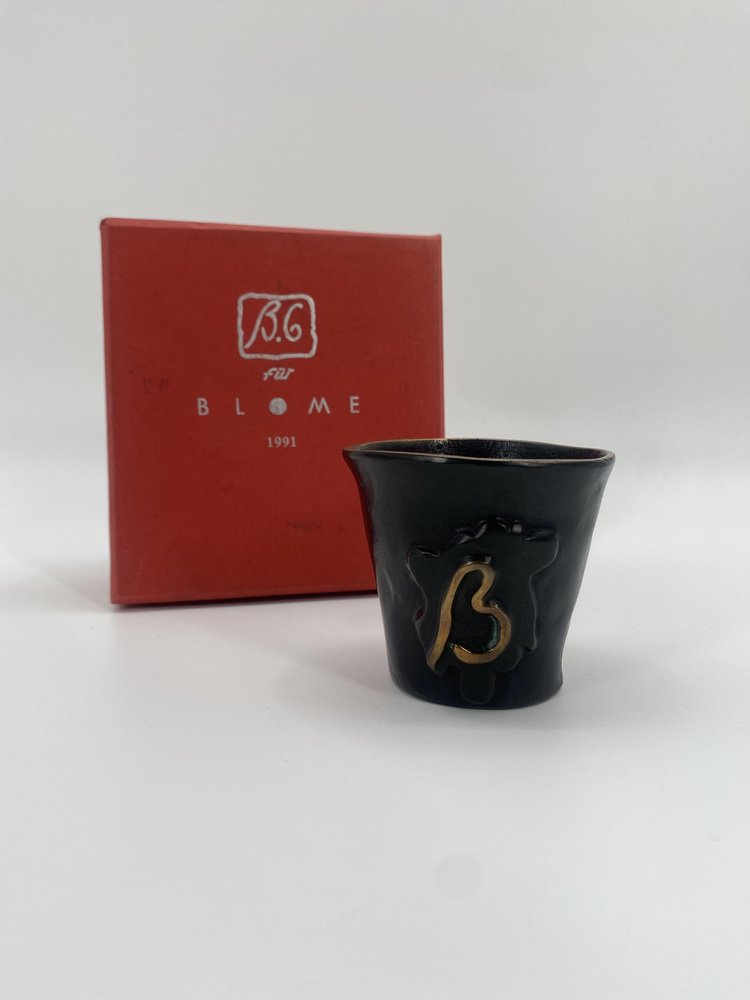 Art Object Table Sculpture Vase in Bronze by Elizabeth Garouste and ...