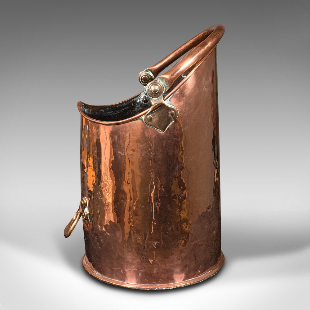 Large Antique Country House Coal Bin for sale at Pamono