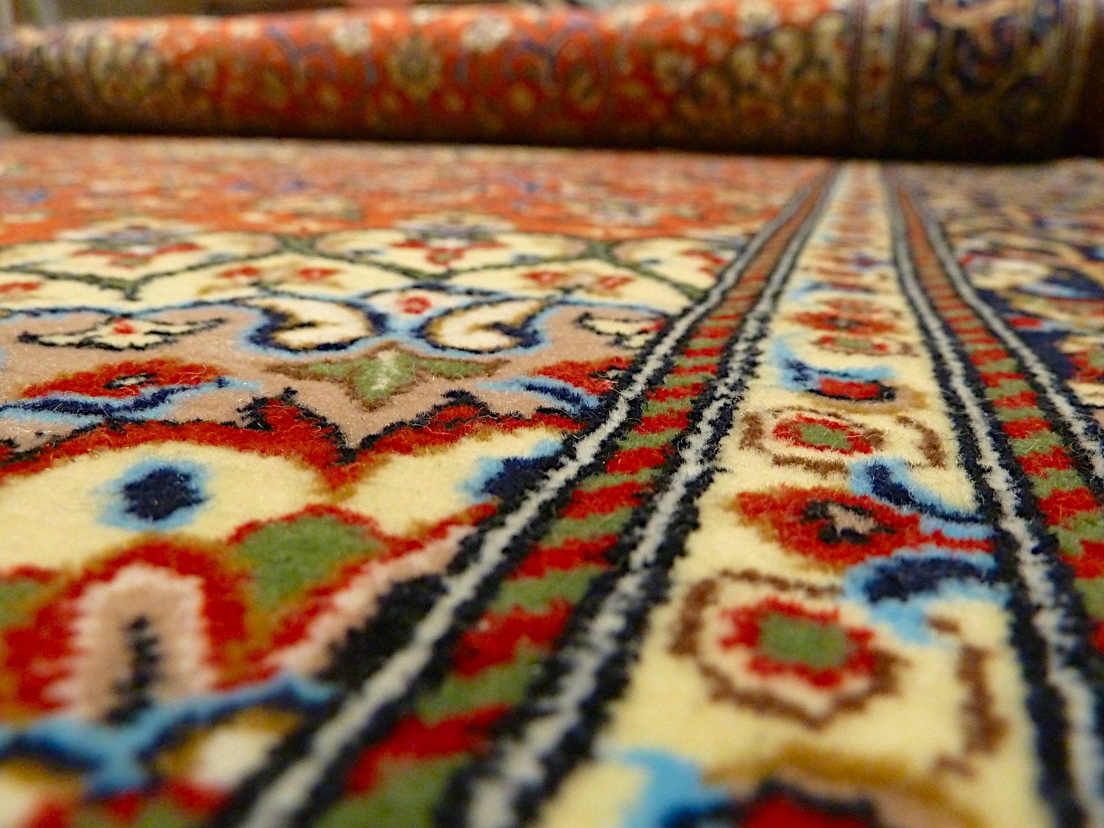 Ghom Cork Rug, 1970s for sale at Pamono