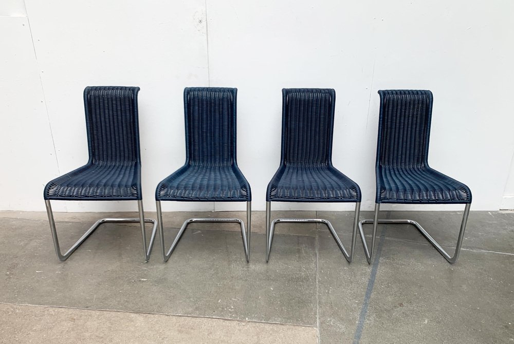 Vintage German B20 Cantilever Dining Chairs from Tecta by Tecta and ...
