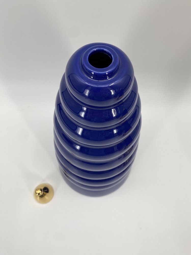 Lid Vase #1 900 Series by Uga La Pietra for Superego Editions, Italy ...
