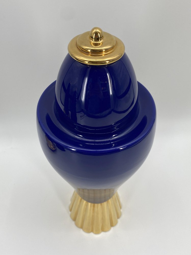 Lid Vase #3 900 Series by Uga La Pietra for Superego Editions, Italy ...