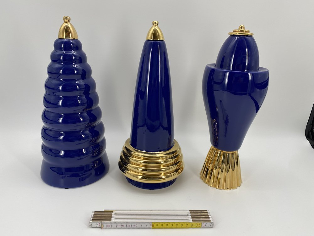 Lid Vase #3 900 Series by Uga La Pietra for Superego Editions, Italy ...