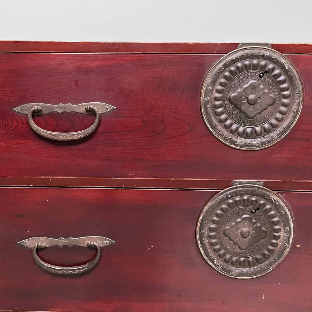 Large Meiji Nihonmatsu Chest of Drawers, Japan, 1912 for sale at Pamono