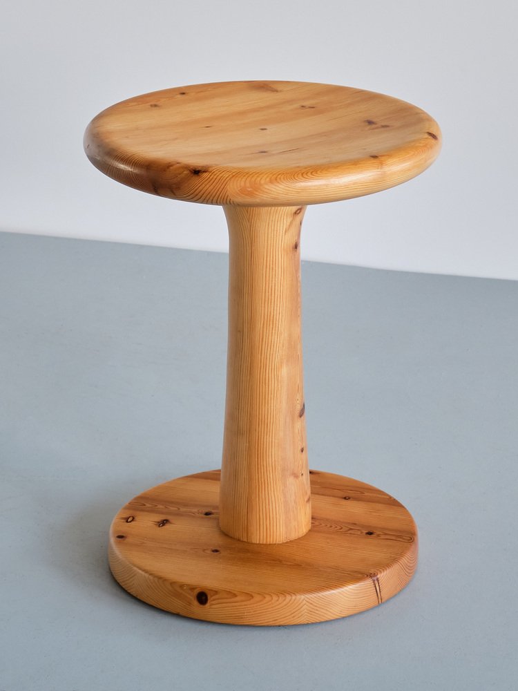 Side Table in Pine by Hirtshals Sawmill for Rainer Daumiller, Denmark ...