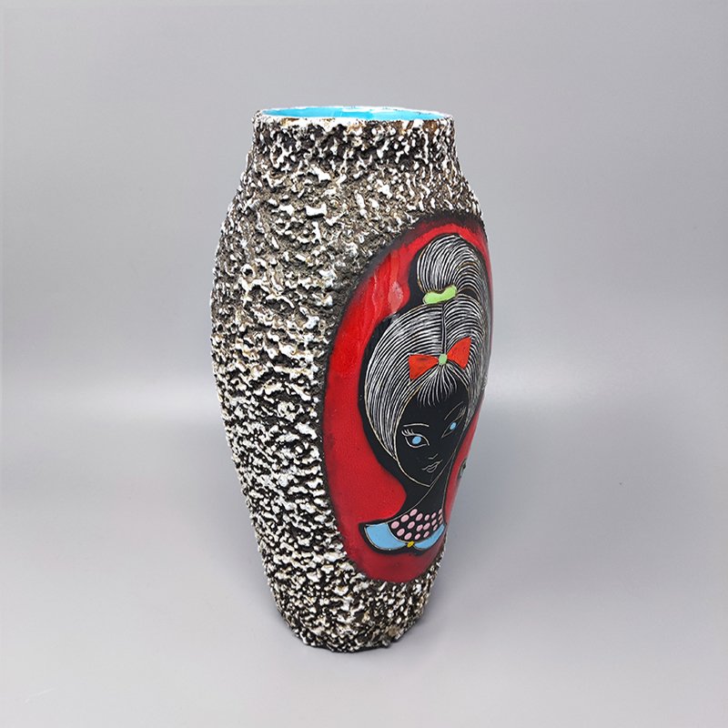 Lava Vase by Melior, Italy, 1960s for sale at Pamono