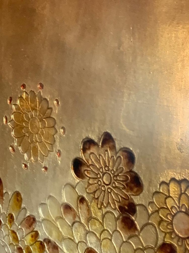 Psychedelic Wood and Acrylic Glass Panel, 1970s for sale at Pamono