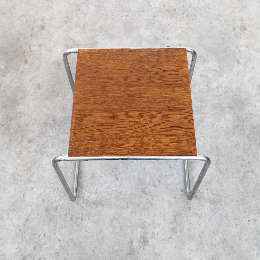 B 9 Nesting Tables attributed to Marcel Breuer for Thonet, 1930s, Set ...
