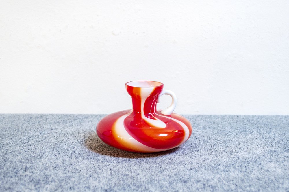 Italian Murano Glass Vase by Carlo Moretti, 1960s for sale at Pamono