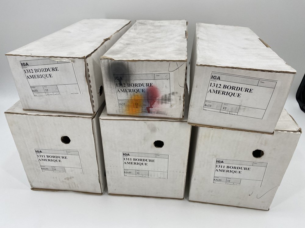 Glazed Ceramic Border Tiles by Keith Haring for Iga-Bordure Amerique ...