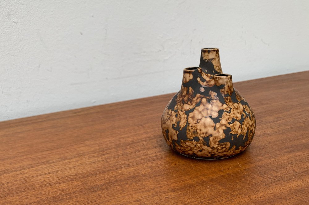 Mid-Century Brutalist WGP Pottery Model 25 Vase from Pan Keramik (P-Keramik), West Germany ...