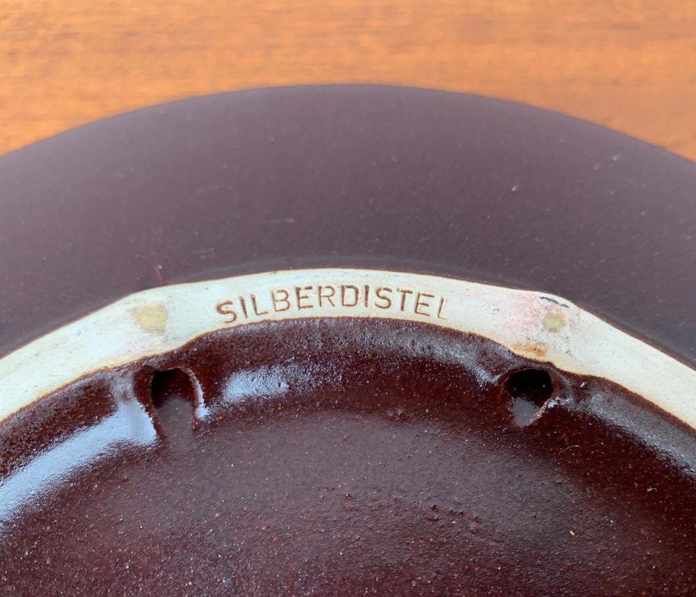 Mid-Century WGP Pottery Bowl and Plates from Silberdistel, West Germany ...