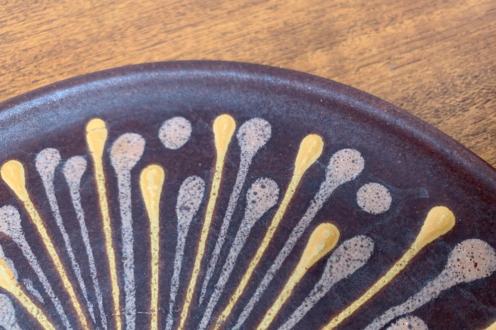 Mid-Century WGP Pottery Bowl and Plates from Silberdistel, West Germany ...