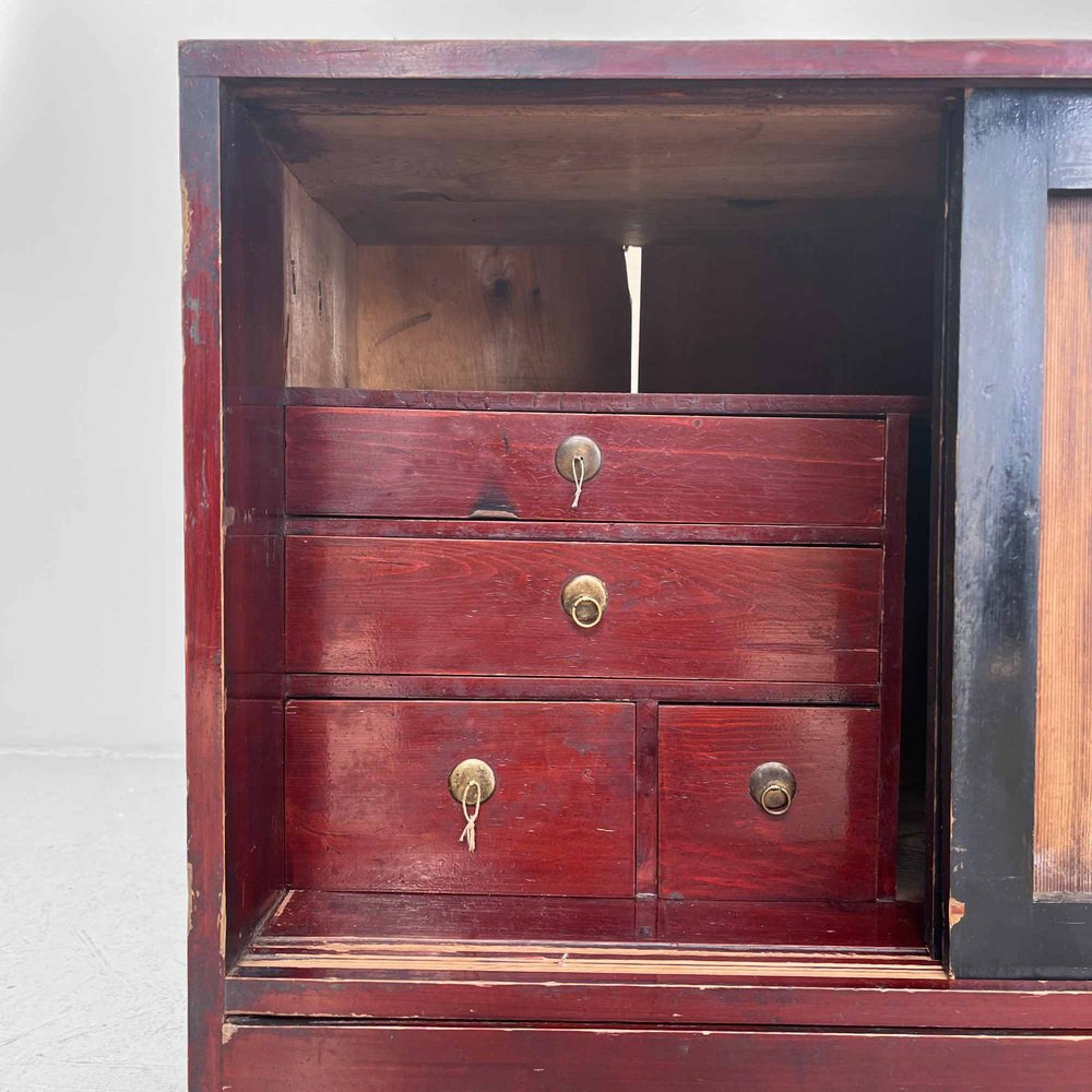 Decorative Japanese Cabinet, 1920s for sale at Pamono