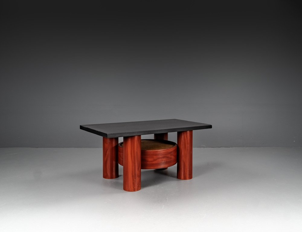 Stoa Memphis Table with Slate Top 1980s for sale at Pamono