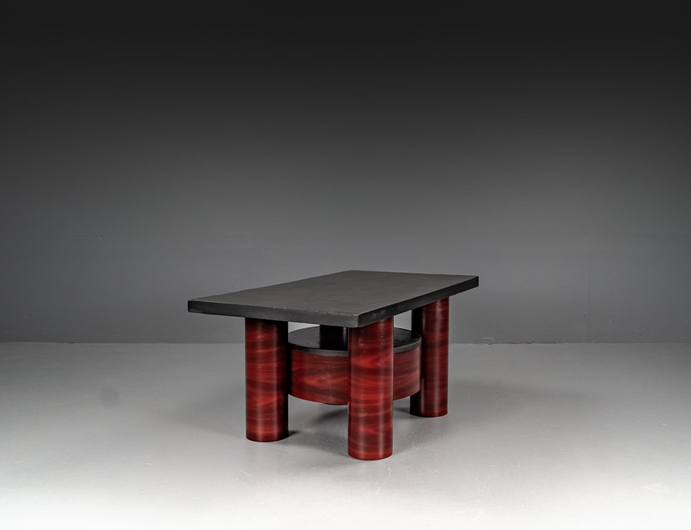 Stoa Memphis Table with Slate Top 1980s for sale at Pamono