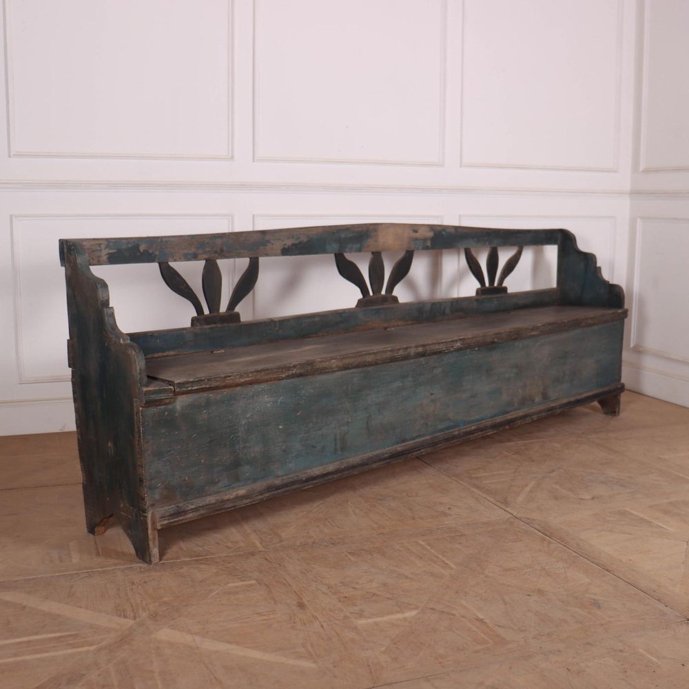 Austrian Pine Painted Bench for sale at Pamono