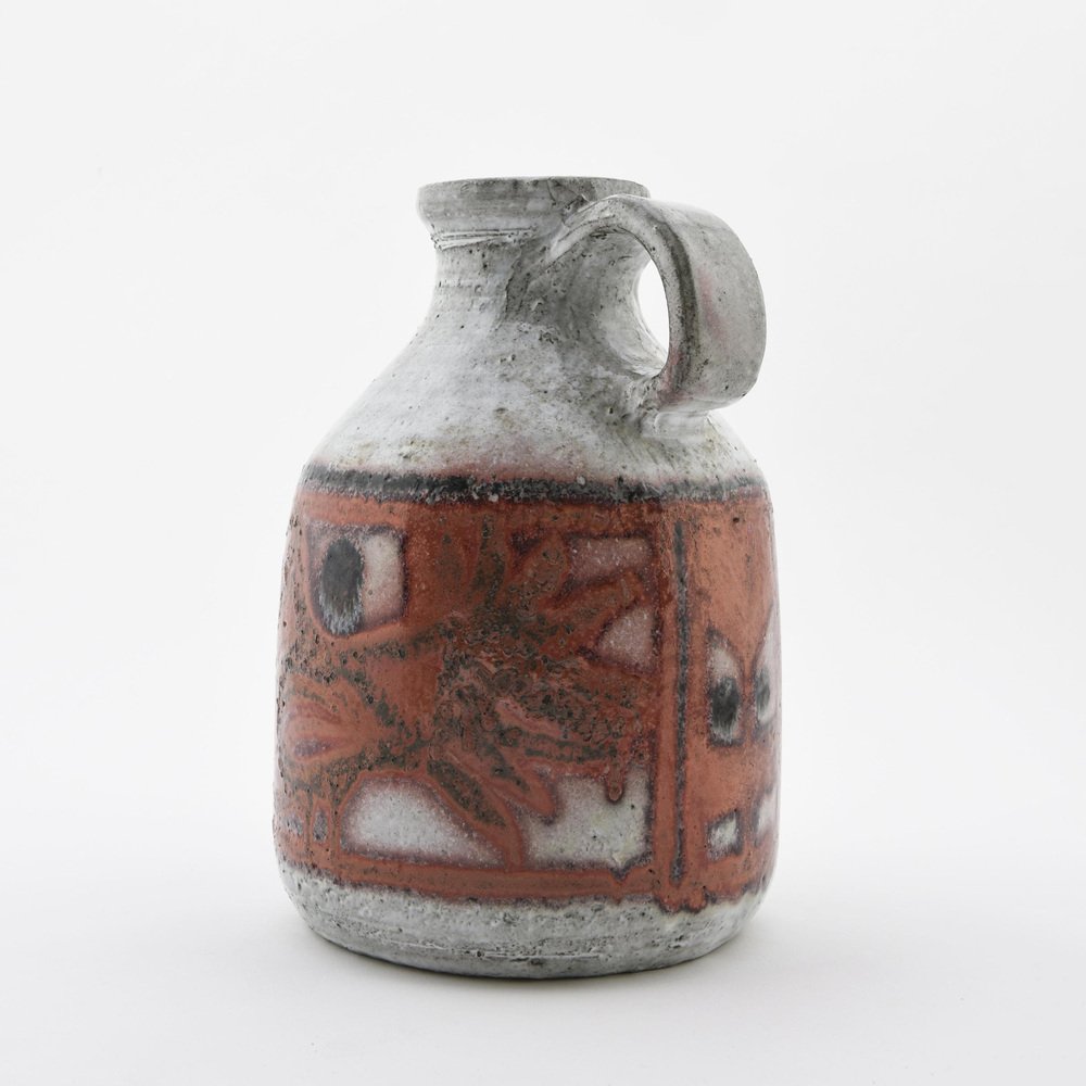 Jug in Chamotte Clay by Jacques Pouchain, 1950s for sale at Pamono