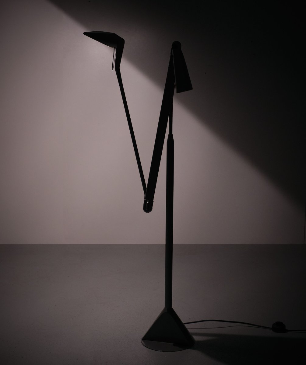 Zelig Terra Counterweight Floor Lamp by Walter Monici for Lumina, 1980s ...