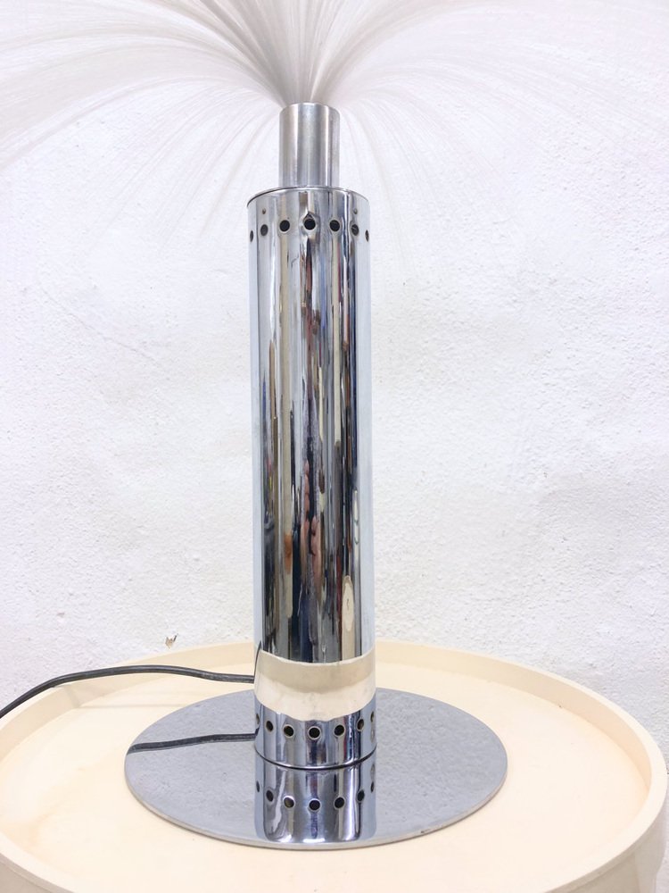 Fiber Optic Table Lamp by Hans-Jürgen Fischer for Günther Lambert ...