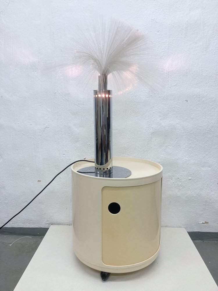 Fiber Optic Table Lamp by Hans-Jürgen Fischer for Günther Lambert ...
