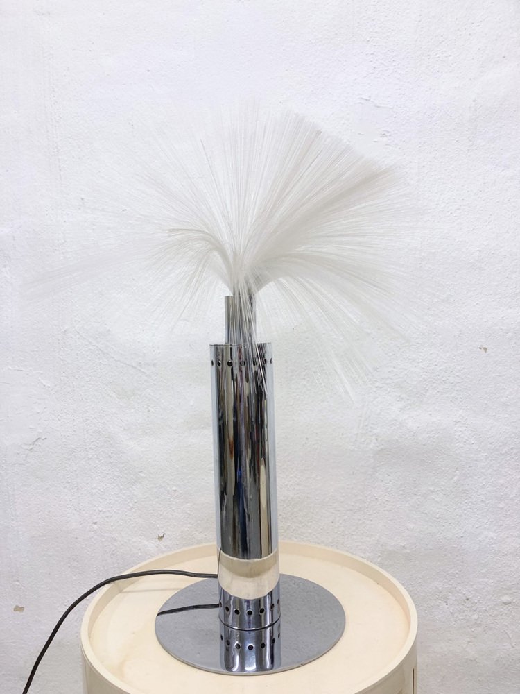 Fiber Optic Table Lamp by Hans-Jürgen Fischer for Günther Lambert ...