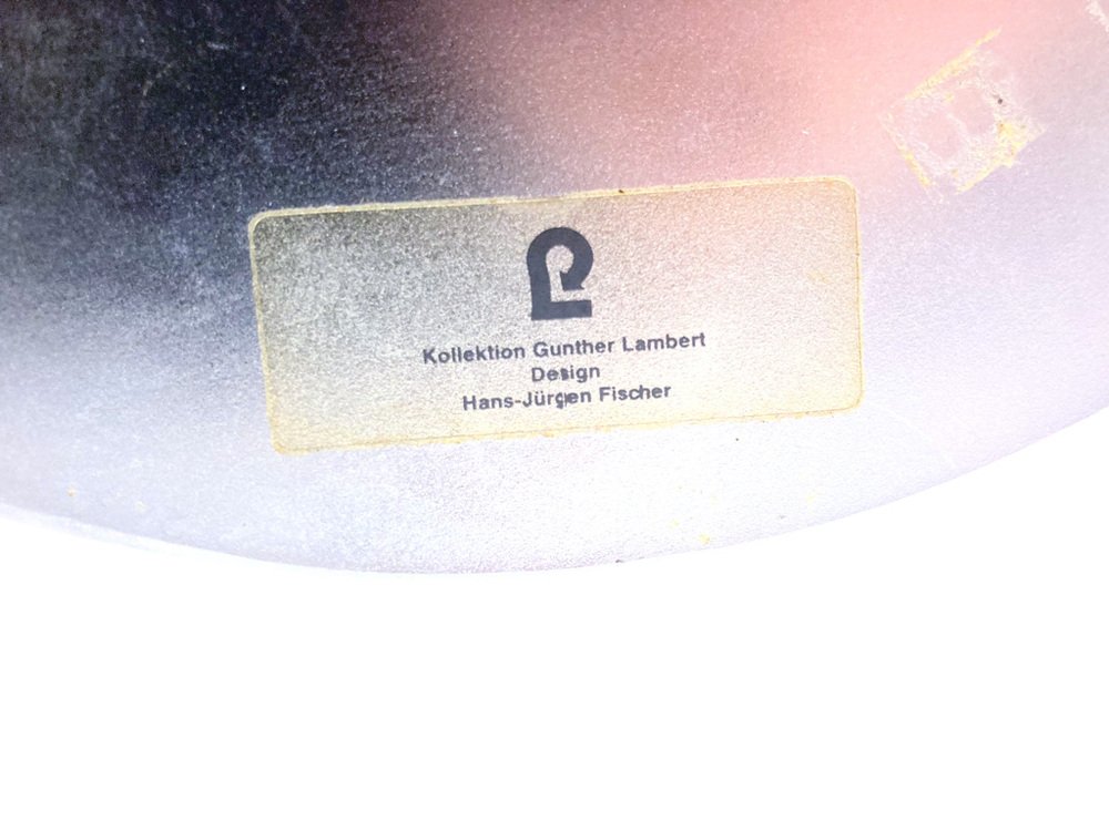 Fiber Optic Table Lamp by Hans-Jürgen Fischer for Günther Lambert ...