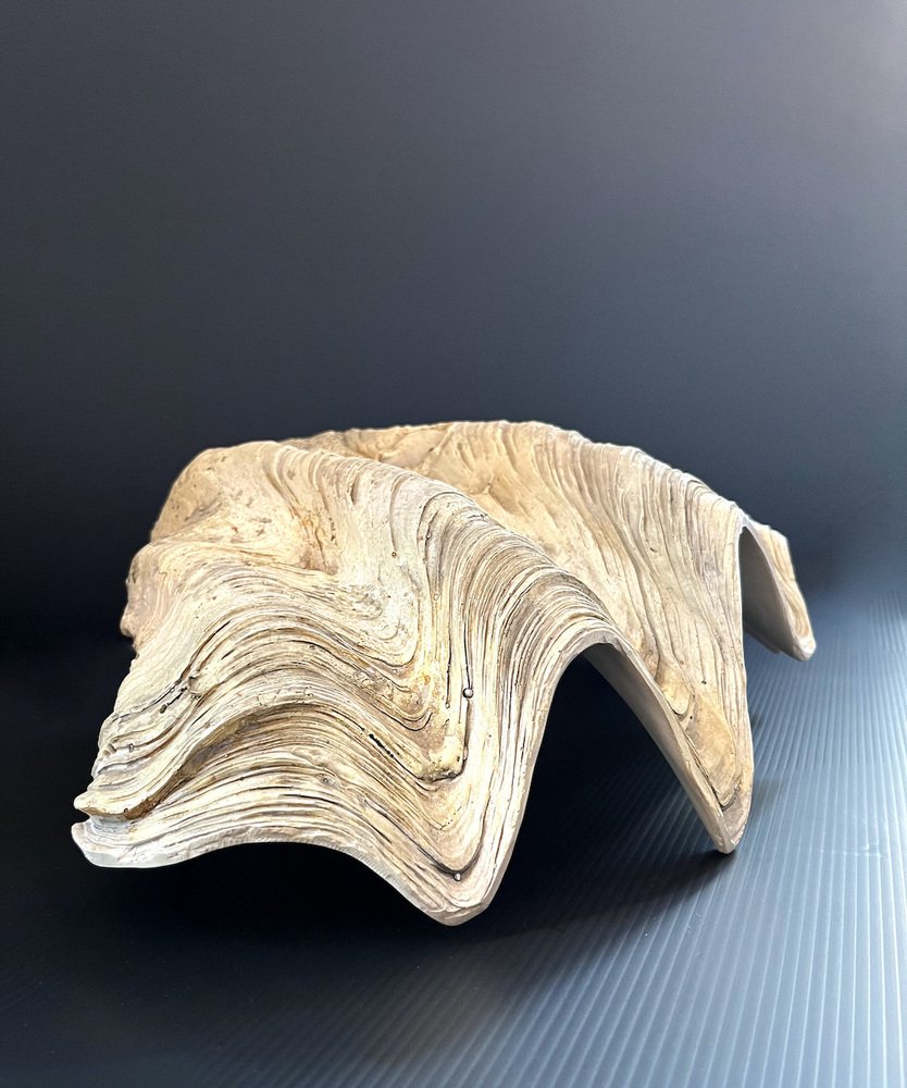 Vintage Resin Giant Shell for sale at Pamono