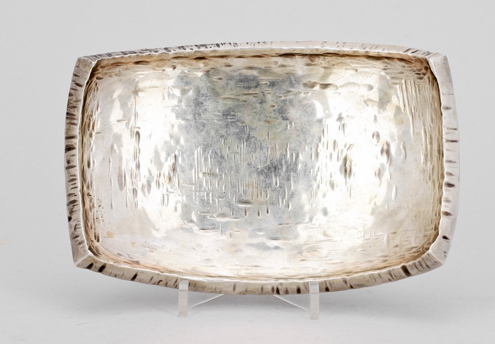 Silver Plateau by Rey Urban, Sweden, 1960s for sale at Pamono