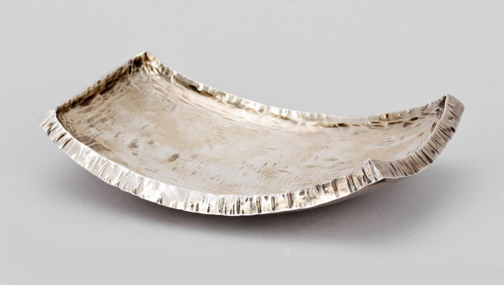 Silver Plateau by Rey Urban, Sweden, 1960s for sale at Pamono
