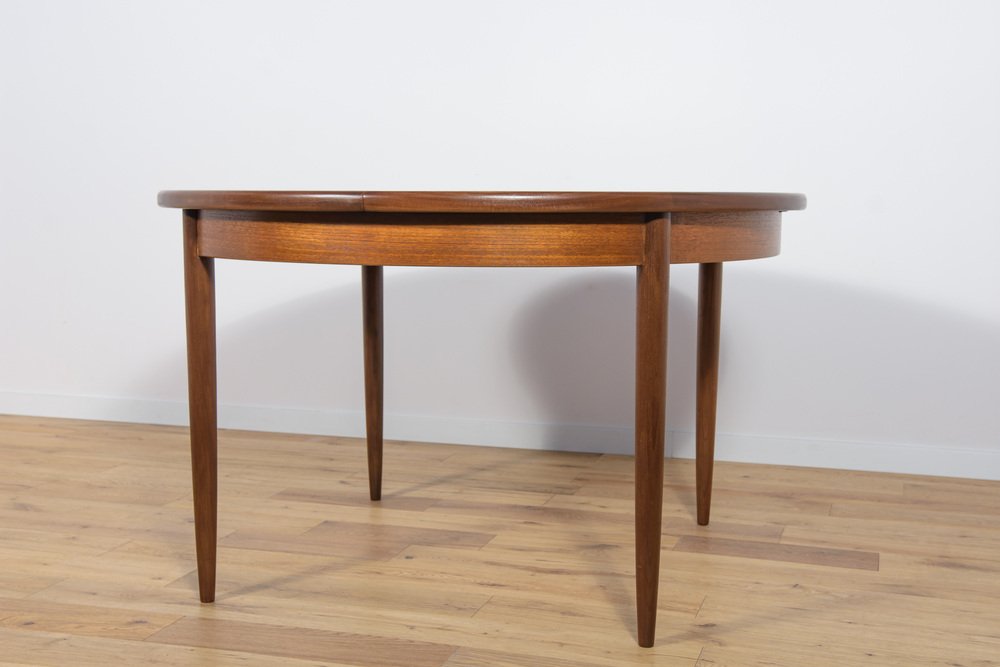 Mid-Century Teak Round Fresco Dining Table from G-Plan, 1960s for sale ...