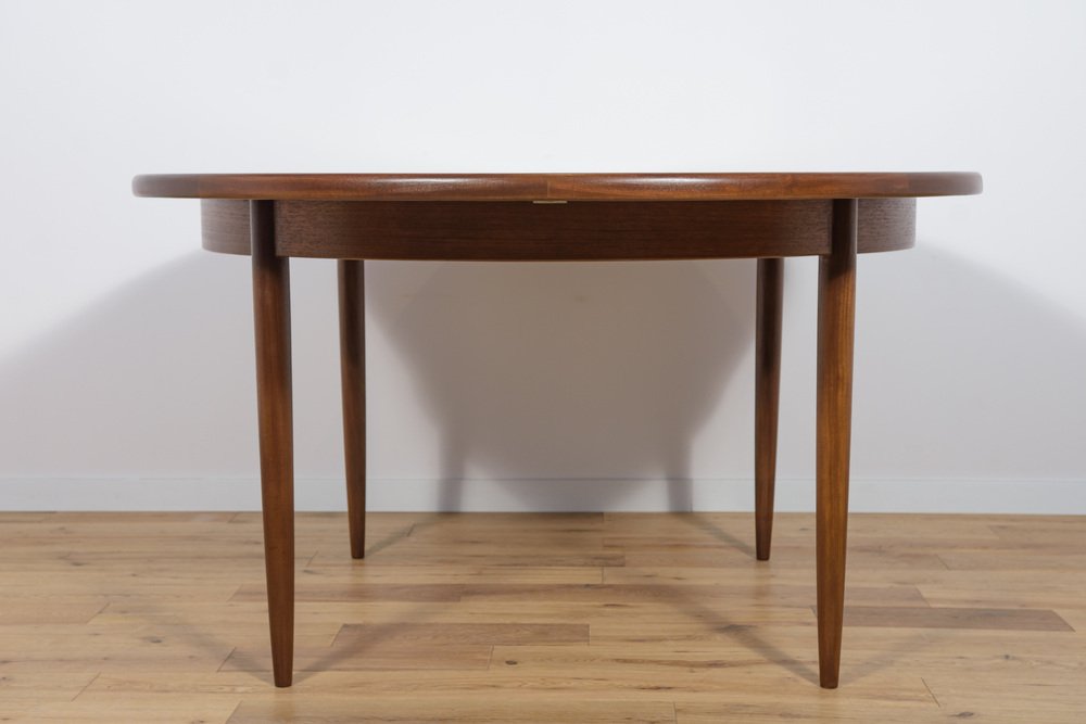 Mid-Century Teak Round Fresco Dining Table from G-Plan, 1960s for sale ...