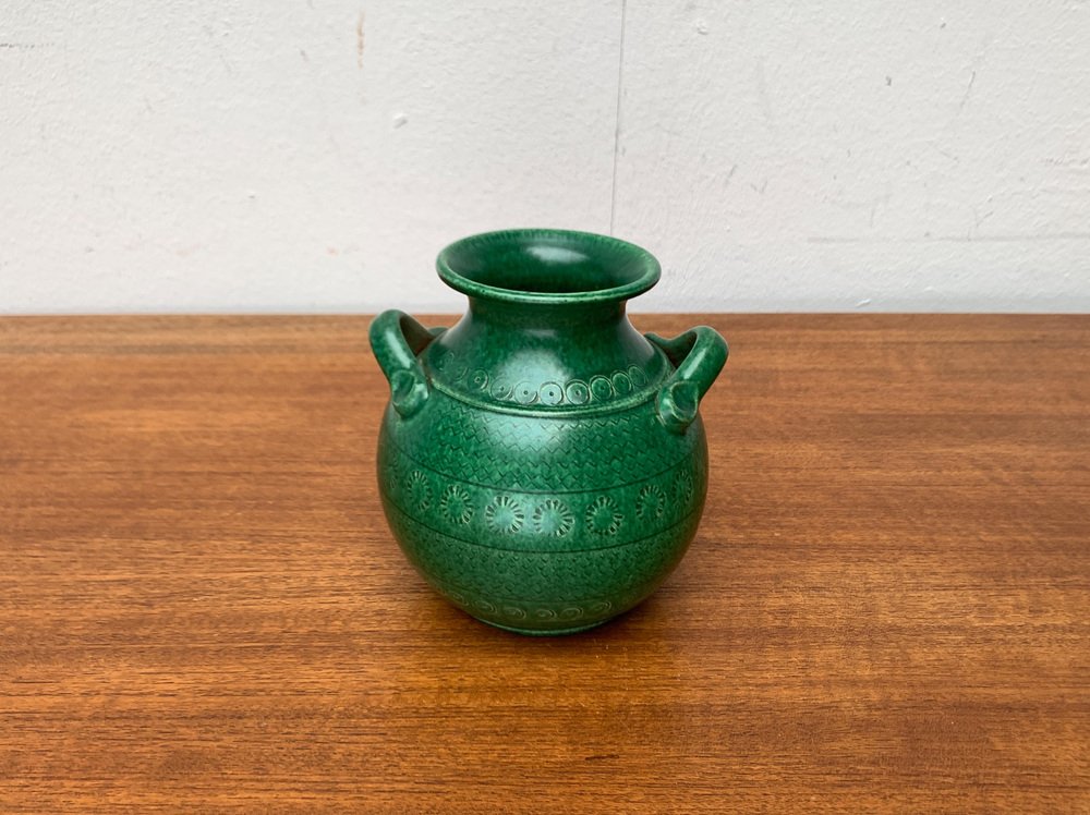 Mid-Century German Studio Pottery Vase by Wilhelm Kagel, Partenkirchen ...
