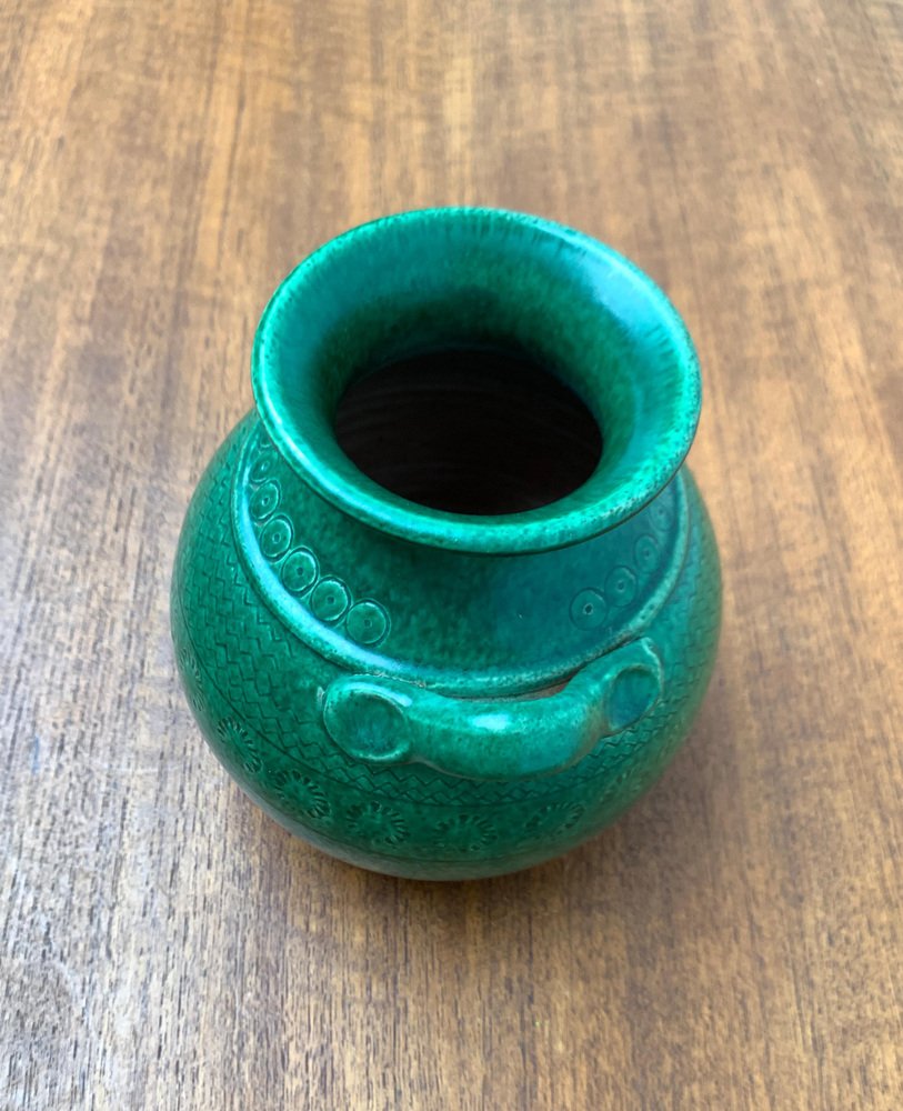 Mid-Century German Studio Pottery Vase by Wilhelm Kagel, Partenkirchen ...