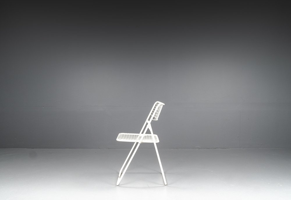 Ted Net Folding Chairs by Niels Gammelgaard for IKEA, 1970s, Set of 4 ...