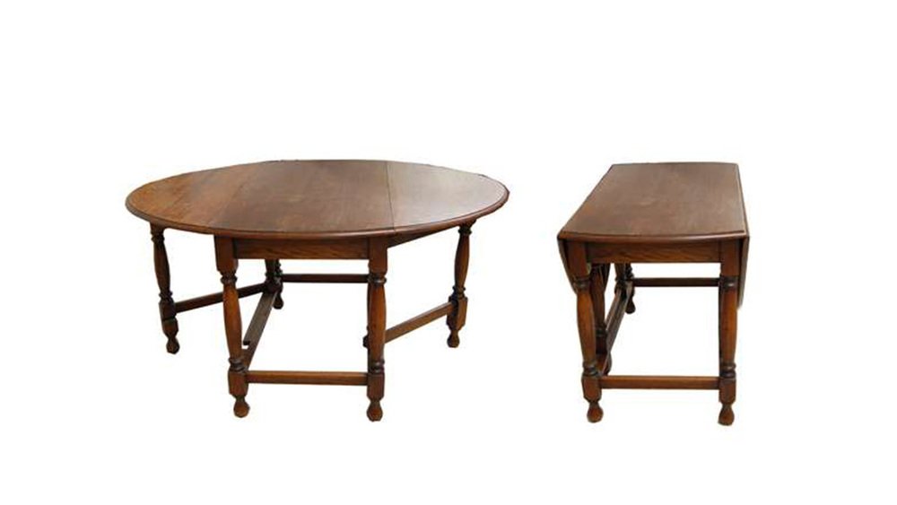 Original Art Nouveau Folding Table, 1910s for sale at Pamono