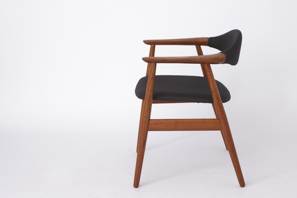 Vintage Teak Armchair by Erik Kirkegaard for Glostrup, Denmark, 1960s ...