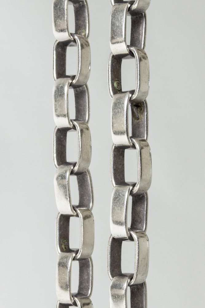 Modernist Silver Collier by Sven-Erik Högberg, 1973 for sale at Pamono