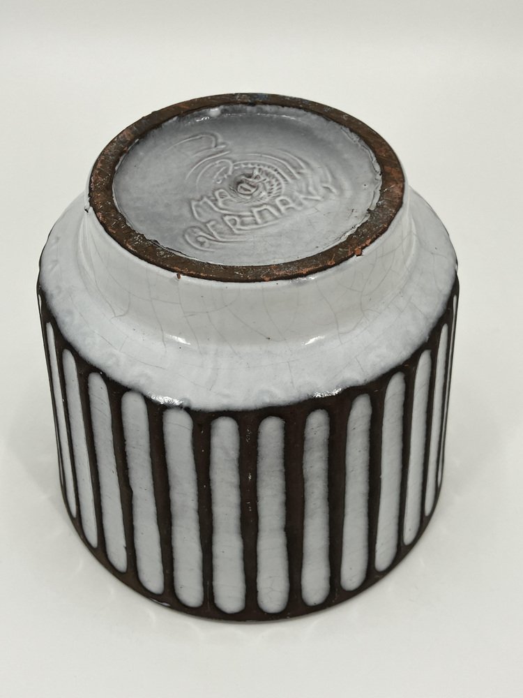 German Glazed Ceramic Pot, 1960s for sale at Pamono